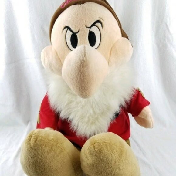 Disney | Toys | Disney Store Grumpy Snow White Plush 28 | Poshmark